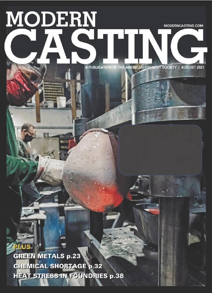 Eccomelt Garners Accolades in Modern Casting August 2021 Article - Eccomelt